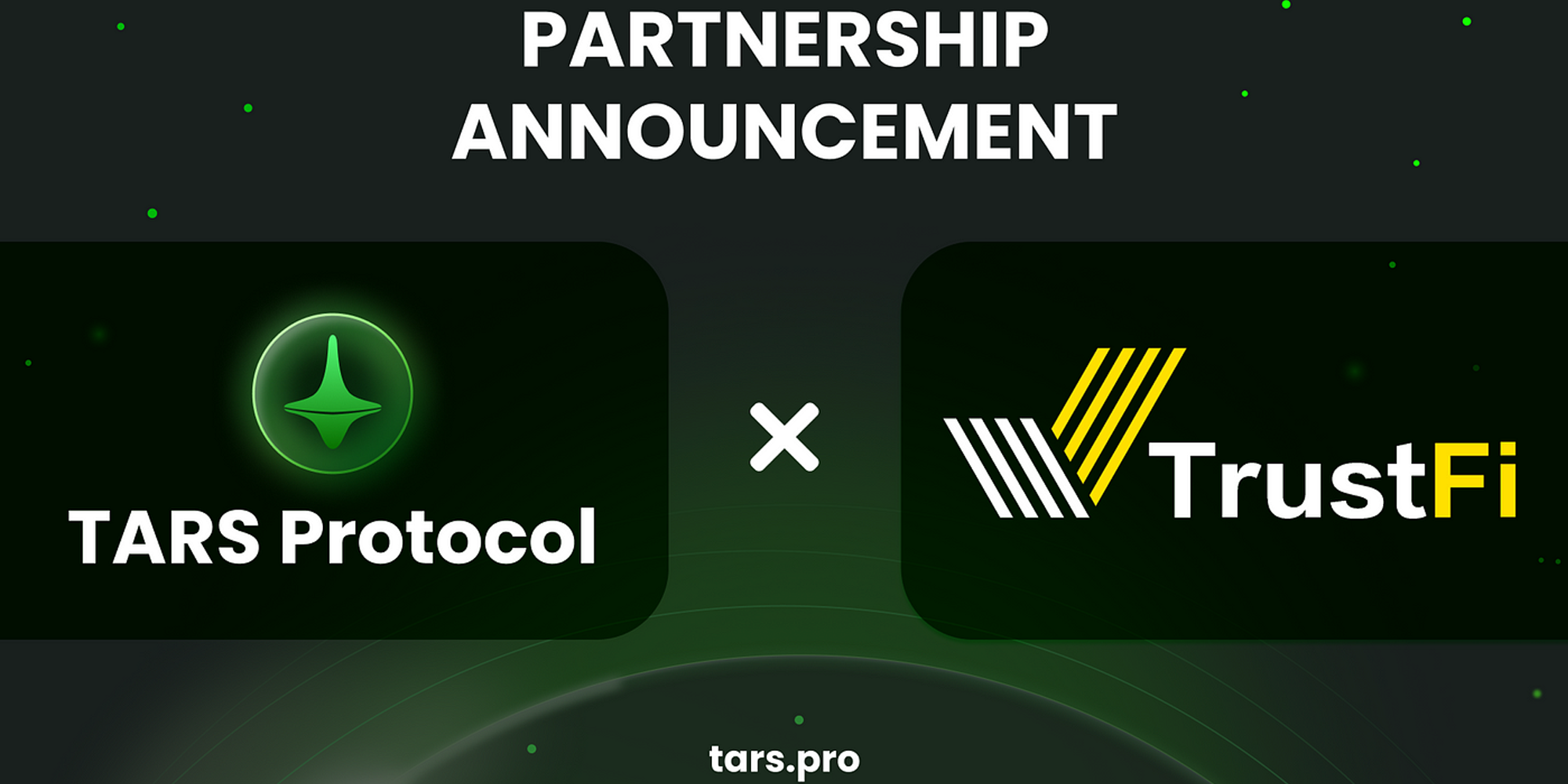 TARS Announcing a Partnership with TrustFi — TARS Protocol