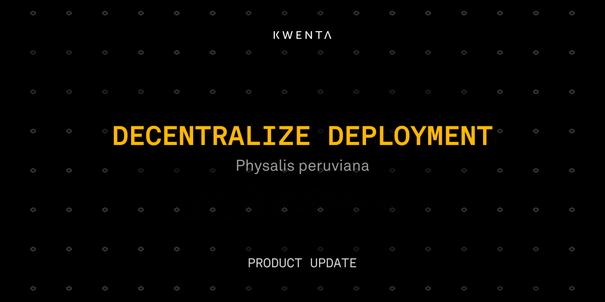 Decentralized Deployment — Synthetix Exchange