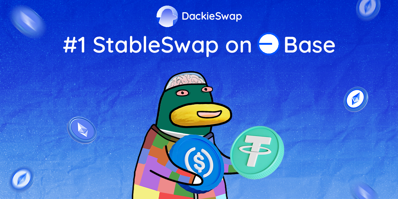 #1 StableSwap On Base — DackieSwap