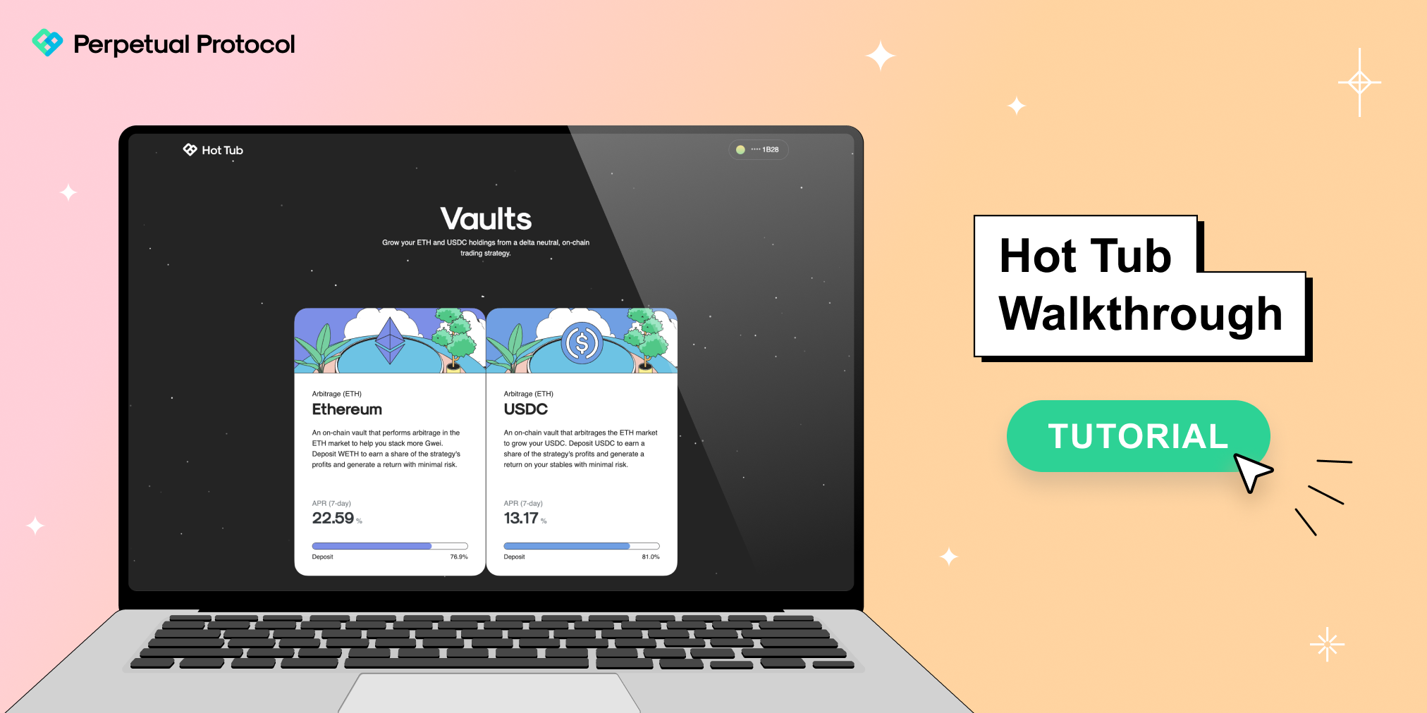 How to Automate Arbitrage Alpha with Hot Tub Vaults — Nekodex by Perpetual Protocol 🥨