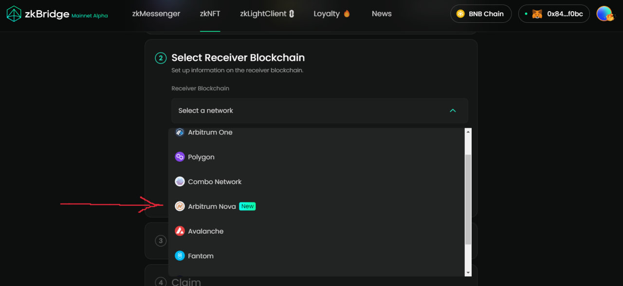 LayerZero Arbitrum Nova — CryptoWizard (💙,🧡)