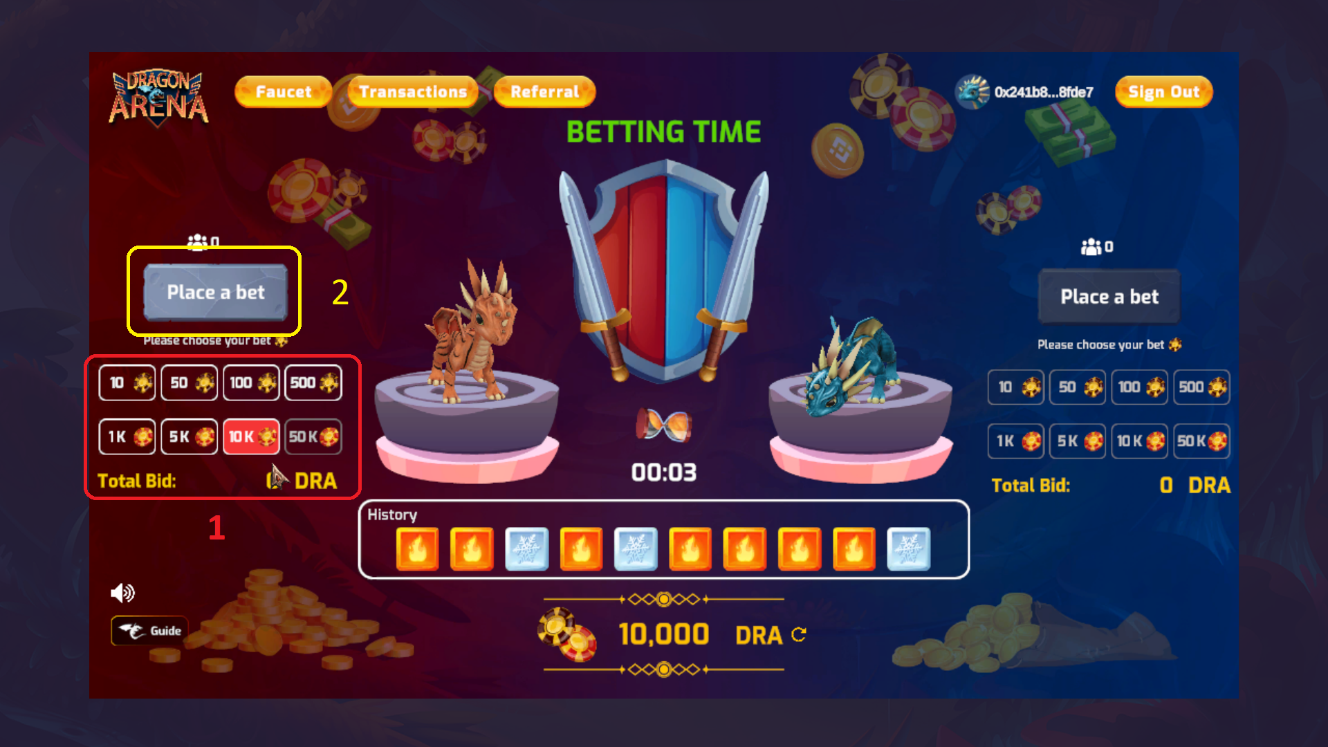 How to play Dragon Arena — Dragon Arena