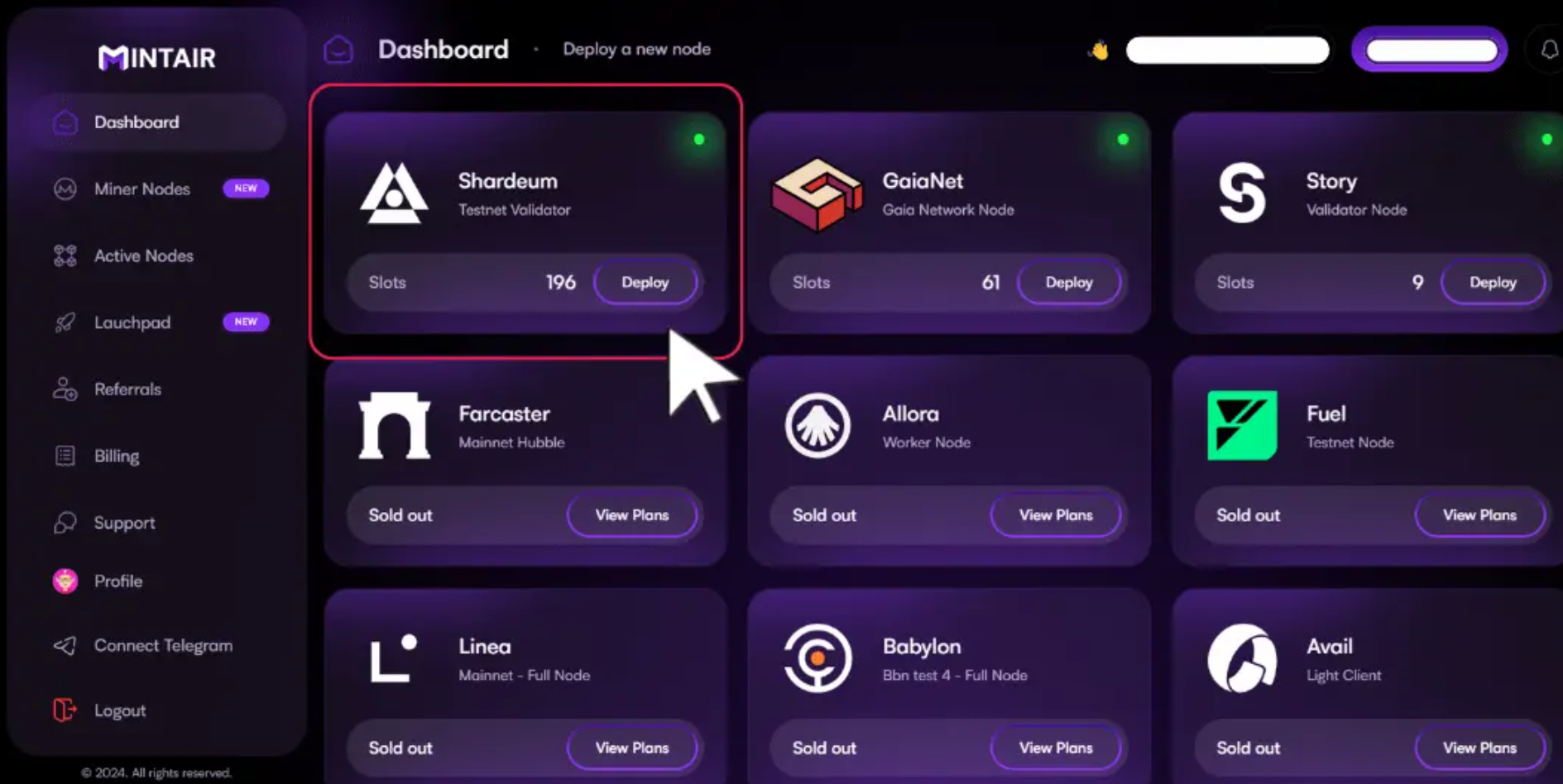 Running a Shardeum Node with Mintair: A Step-by-Step Guide - Cress