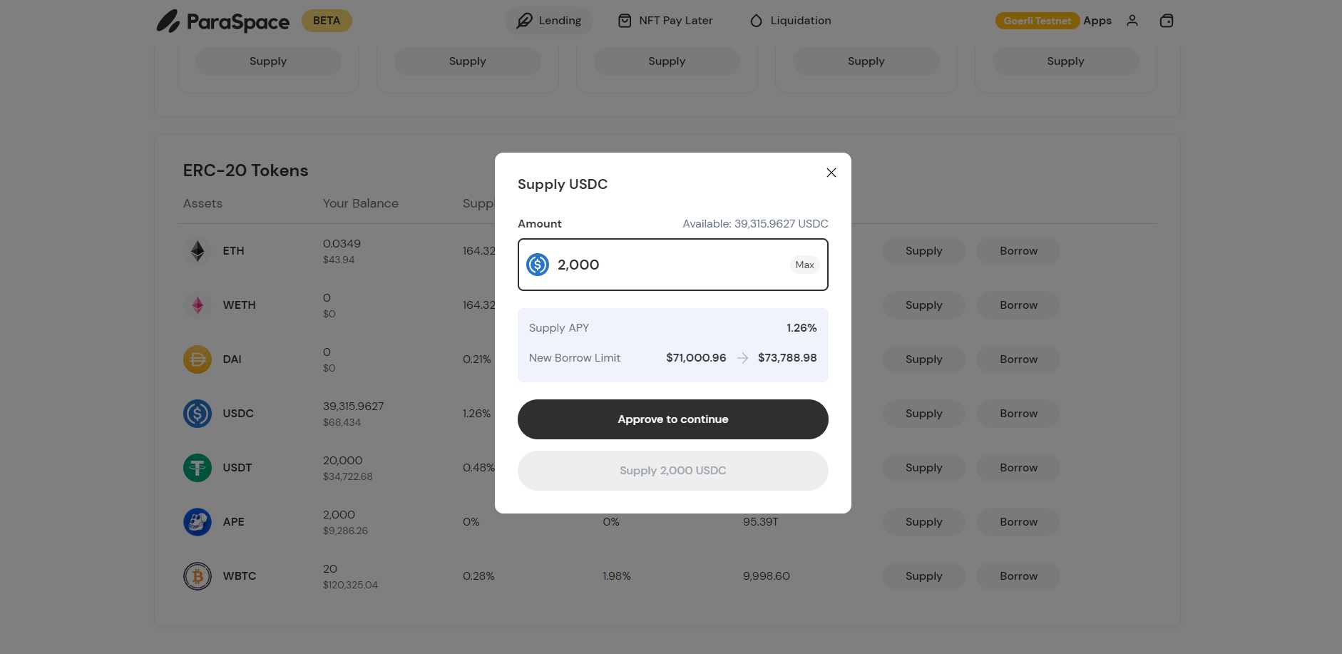 ParaSpace Airdrop Tutorial — Web3Hub