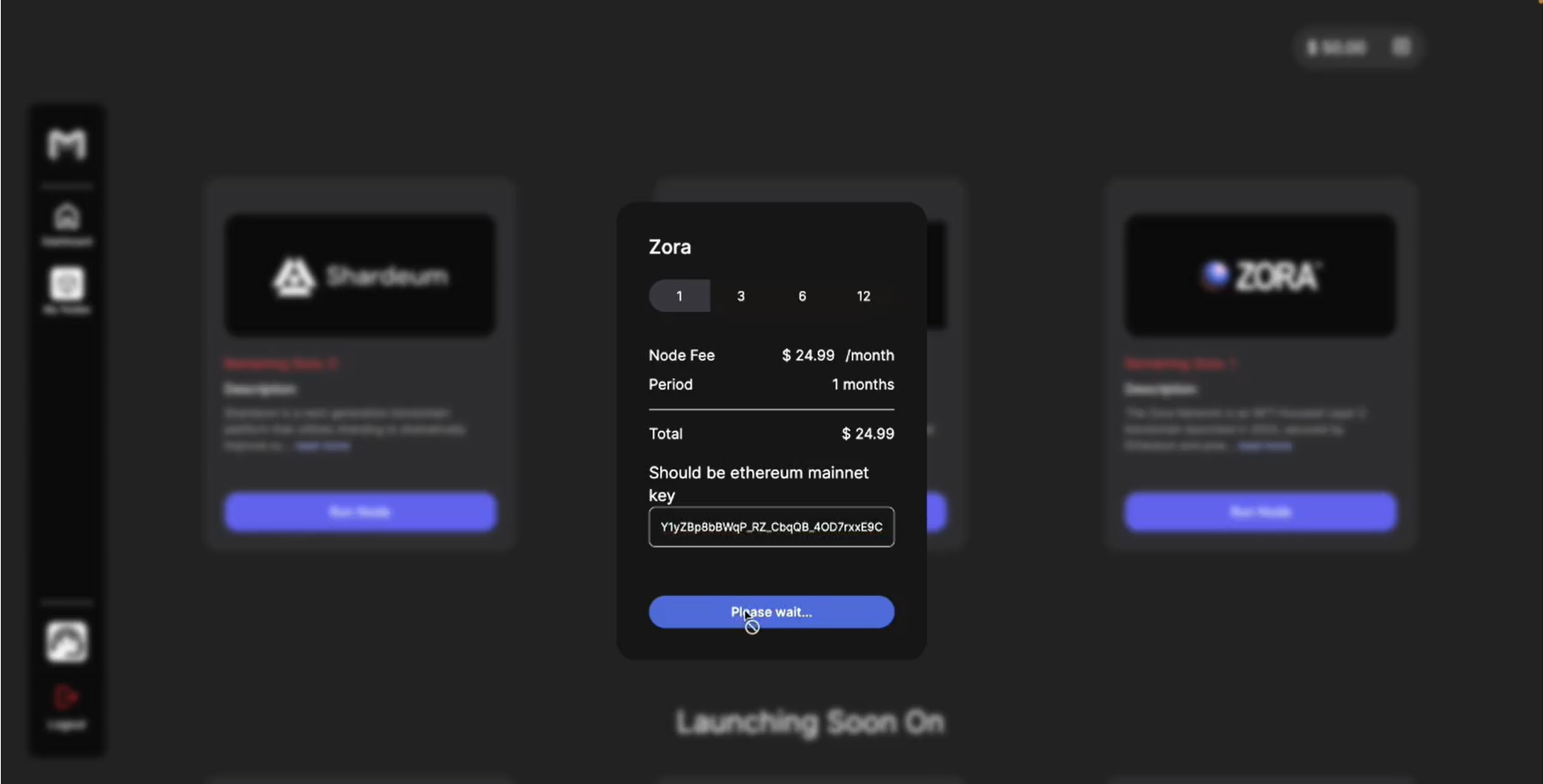 Tutorial: Running a Zora Node with Mintair — SS3108