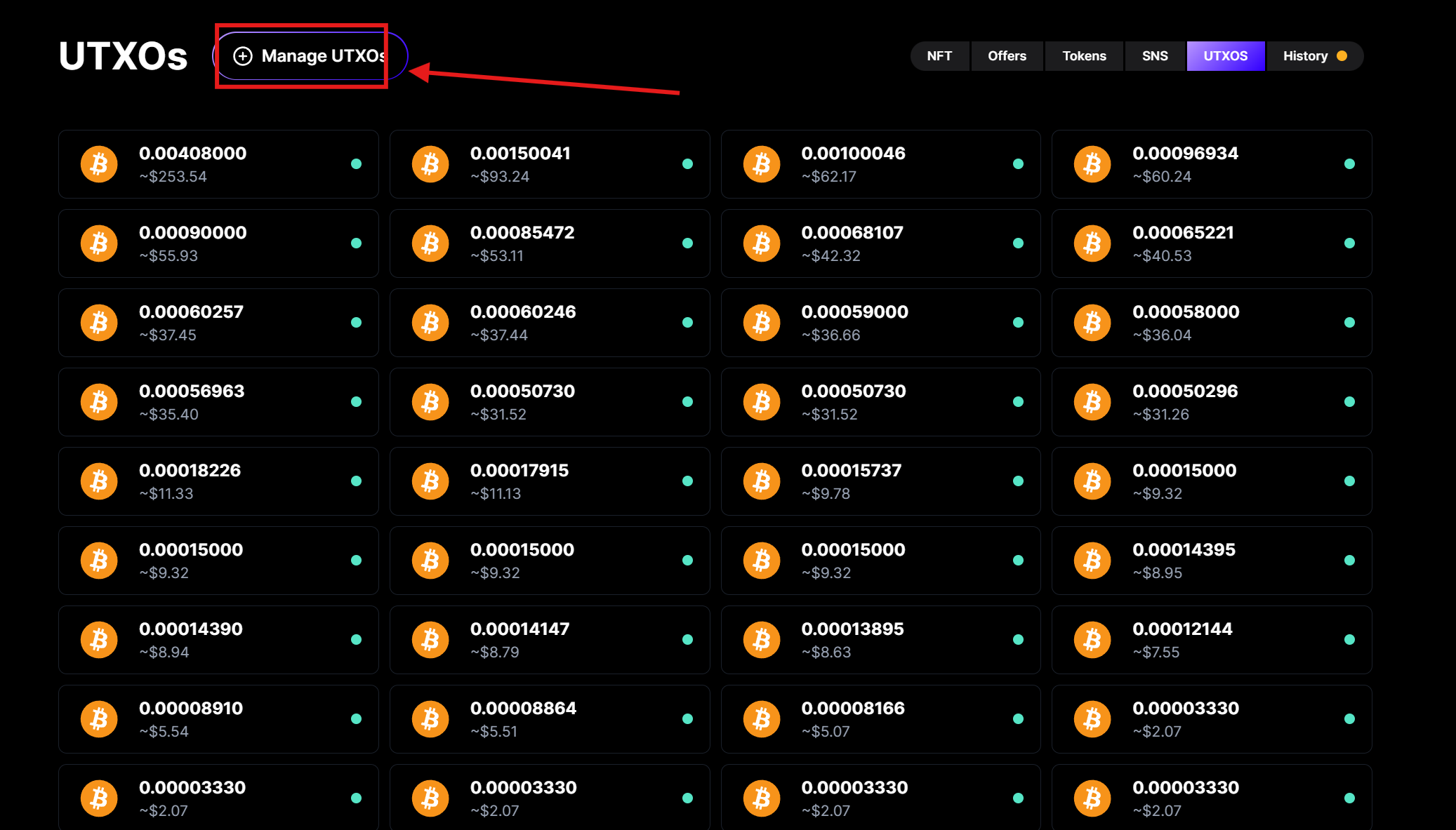 BTC链归集utxo教程与解释 — 0xBlank