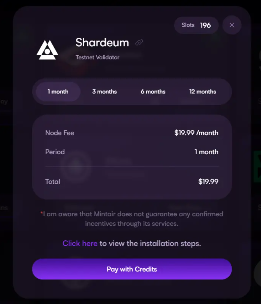 Running a Shardeum Node with Mintair: A Step-by-Step Guide - Cress