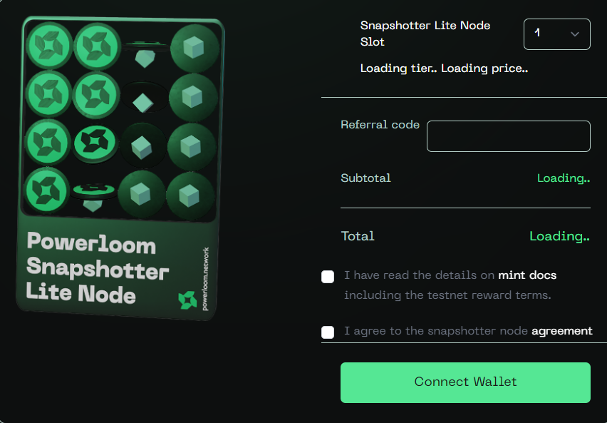 How to run a Powerloom node — Atoms Research