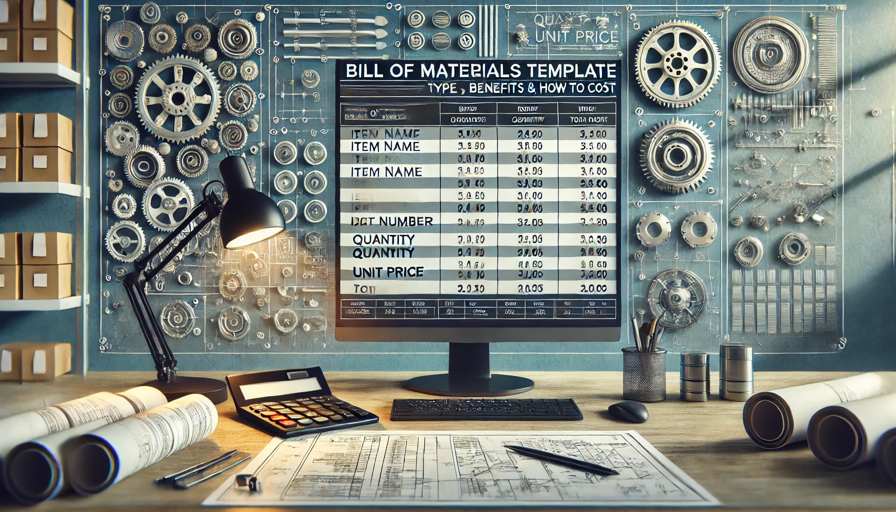 Bill of Materials Template: Types, Benefits & How to Use - Cress