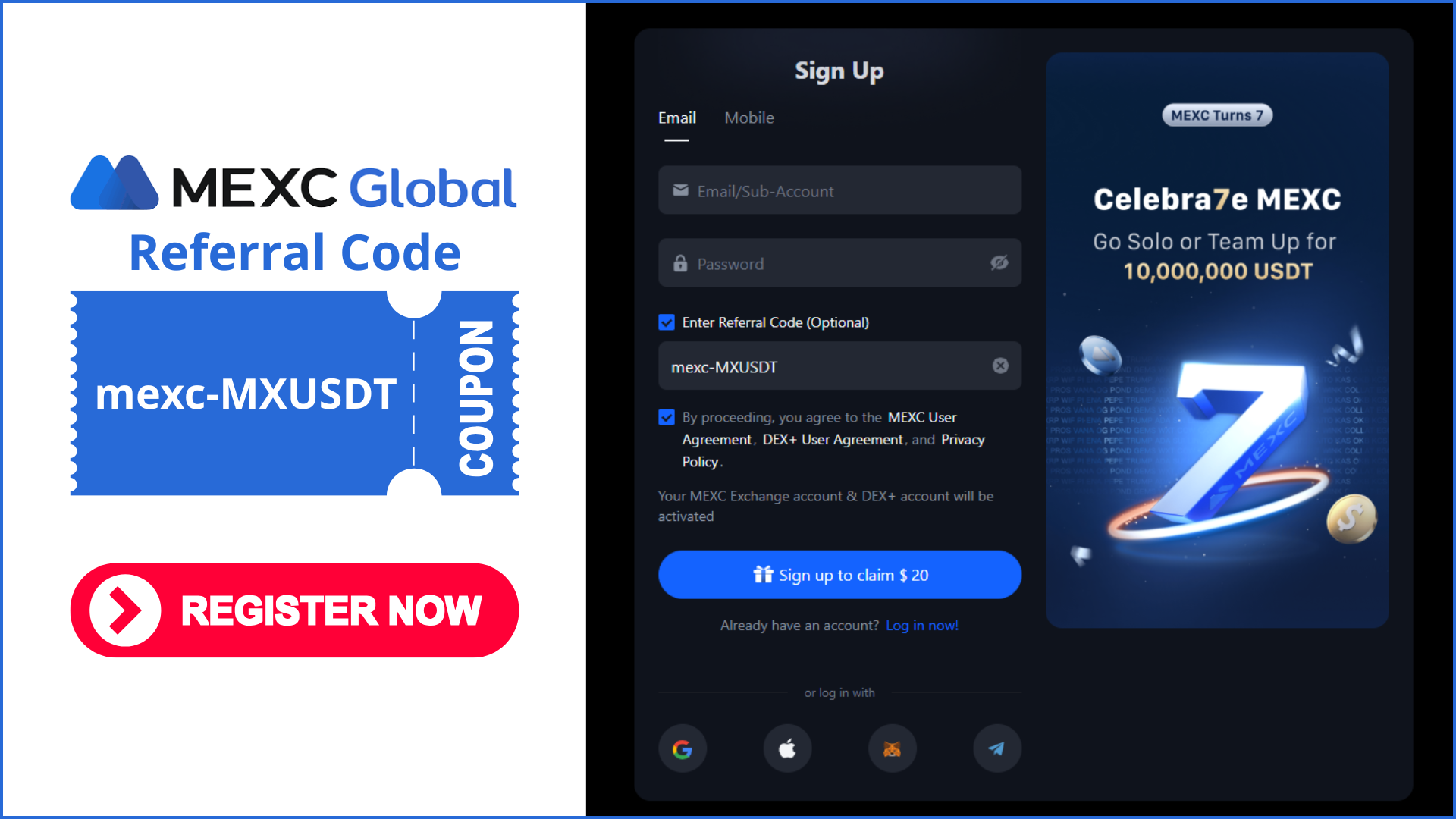 Unlock $8,000 with This Exclusive MEXC Referral Code [mexc-MXUSDT] in ...