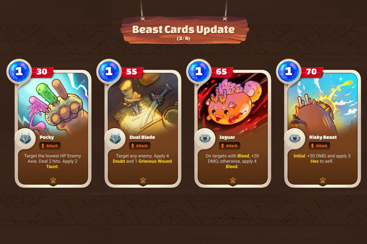 First takes on Pre-Season 5 Balance Changes in Axie Infinity: Origins