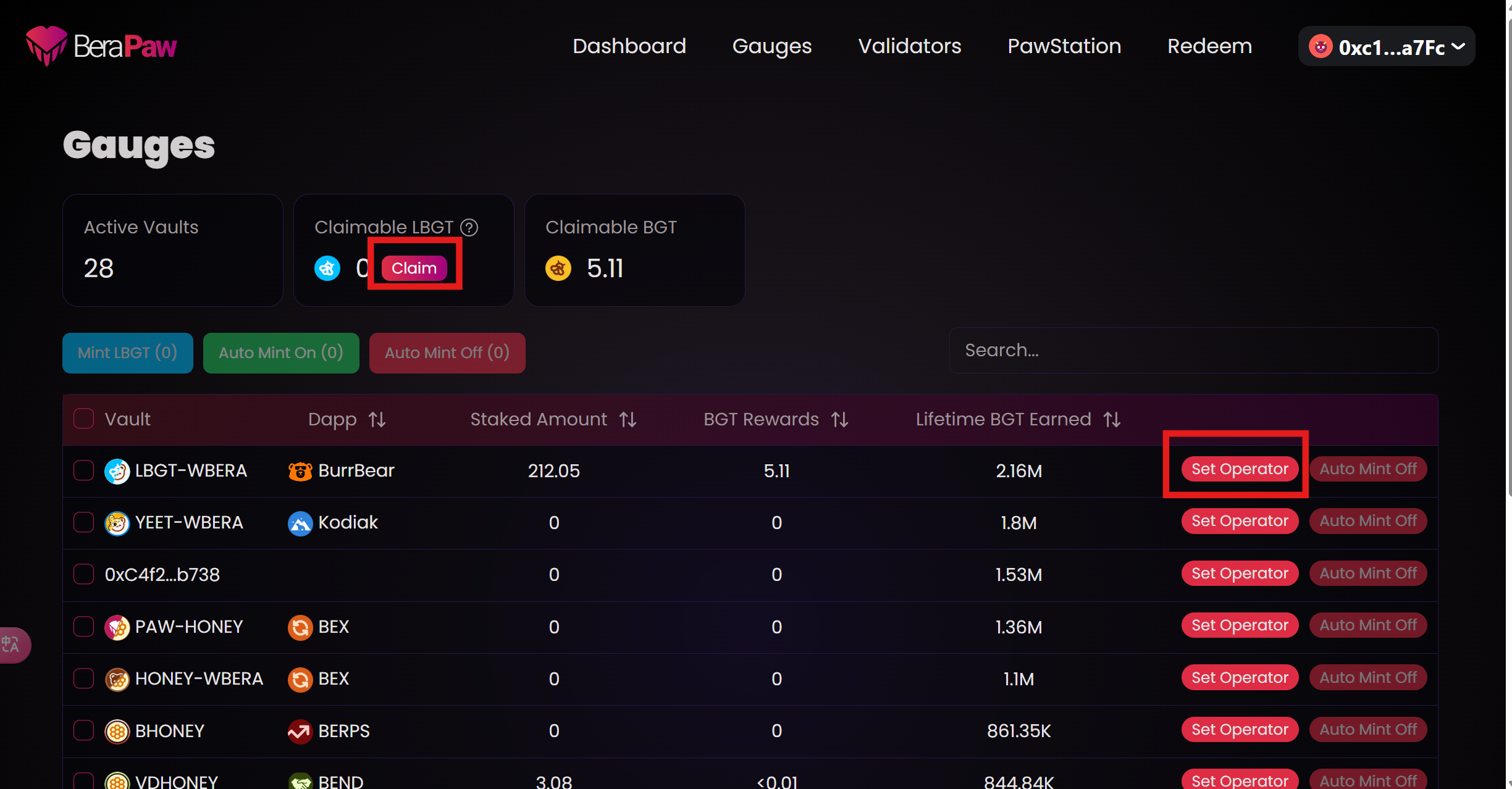 Berachain交互教程 Stage B — Sora Light