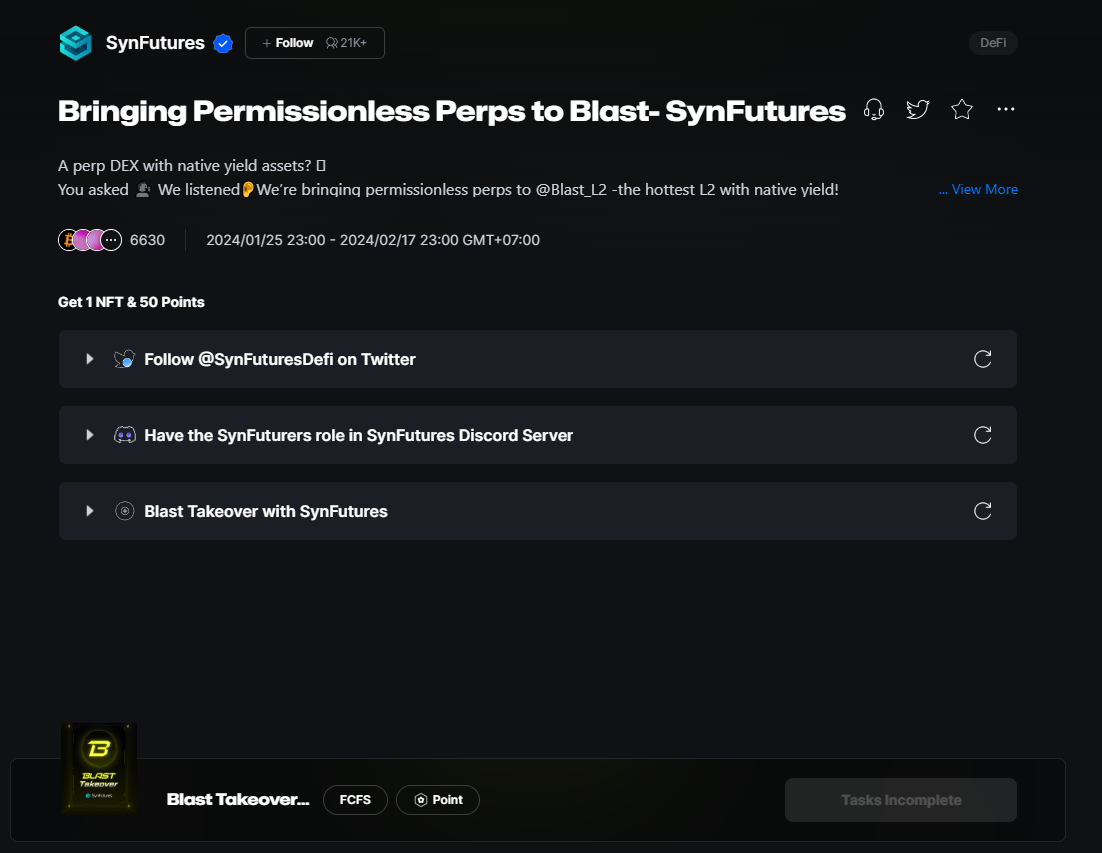 BLAST TAKEOVER PART I — Blast Holic