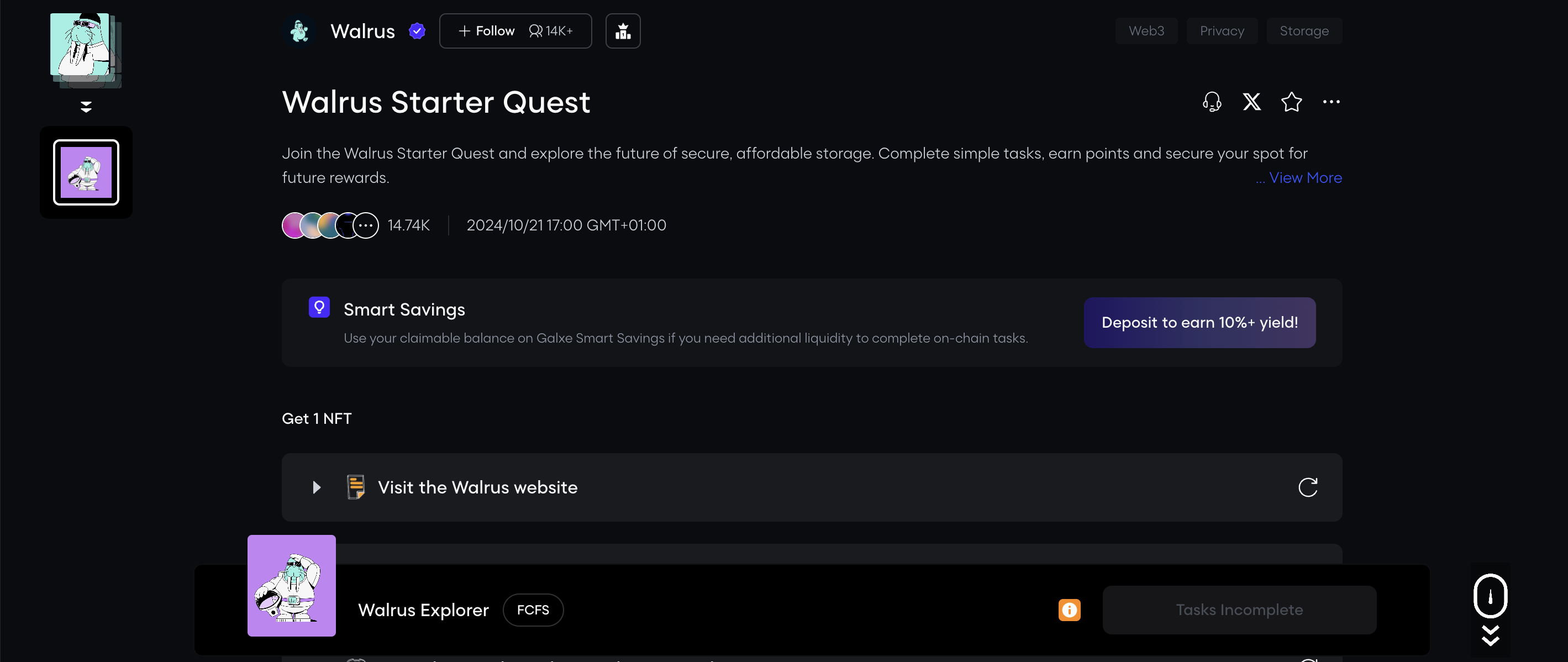 HOW TO GET $WALRUS AIRDROP? — Lasttrader.eth