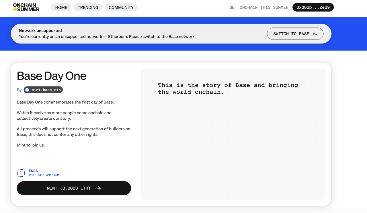 BASE IS OPEN FOR EVERYONE AND ONCHAIN SUMMER IS HERE 🌞 — Base Daily