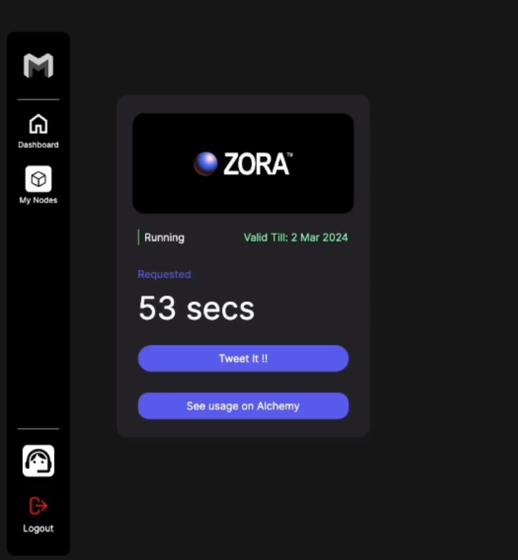 Tutorial: Running a Zora Node with Mintair — SS3108