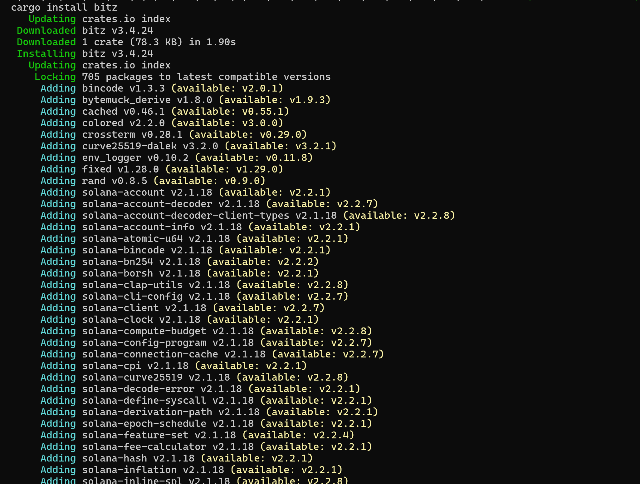 Eclipse $BITZ 挖矿详细教程 — Mossmind