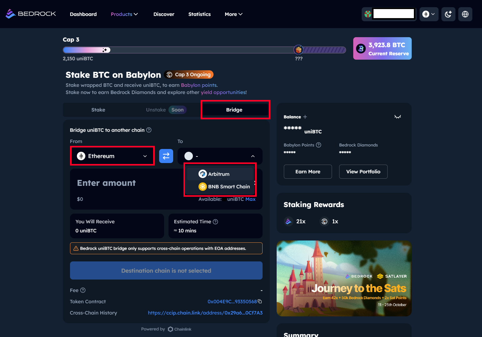 Introducing Bedrock's New Bridging Feature: Seamless Transfers, Maximum Yield Potential - Cress